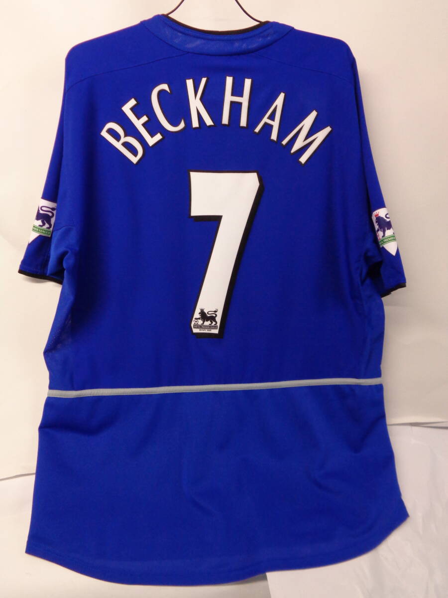 正規品中古☆ベッカム#7☆マンチェスターユナイテッド2002-2003 正規品中古☆ベッカム#7☆マンチェスターユナイテッド2002-2003