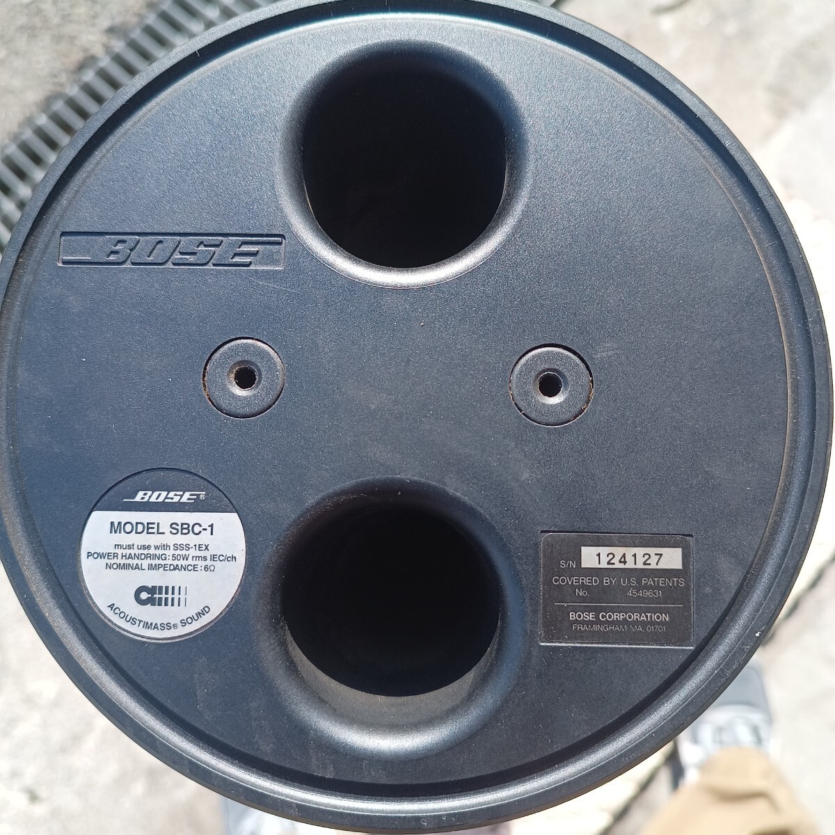 Yahoo!オークション - BOSE ボーズ SBC-1 動作未確認 ジャンク扱いで