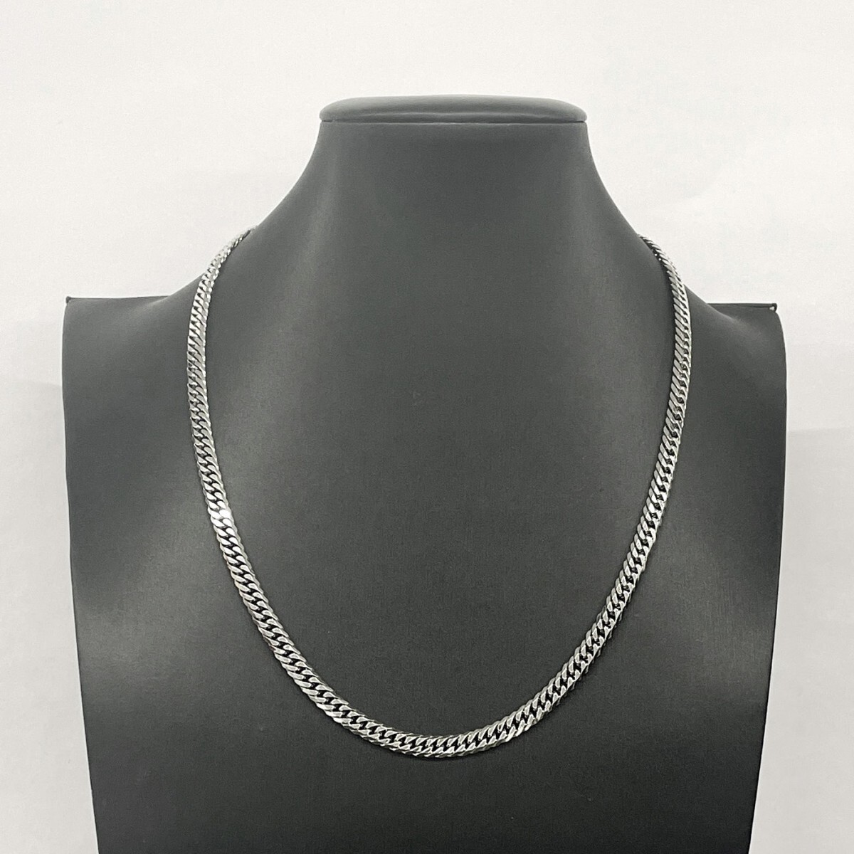 Yahoo!オークション - 【4khs334】喜平 ネックレス Pt850 プラチナ 6面...