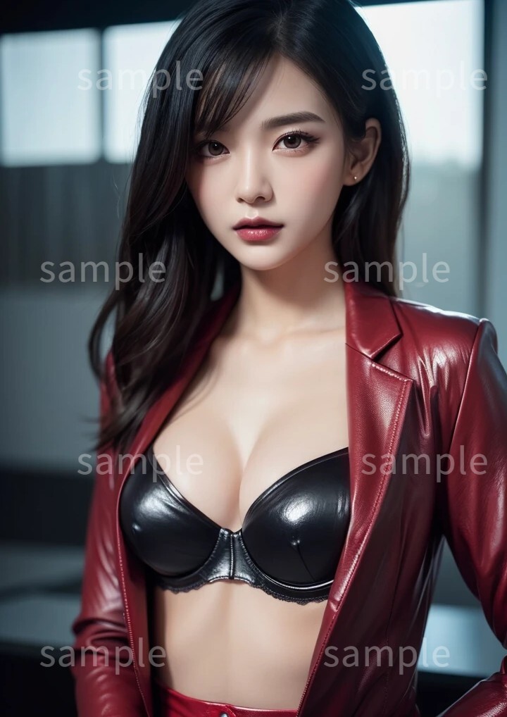 Yahoo!オークション - （7248）1点もの AI 美女 AI イラスト A4ポスタ...