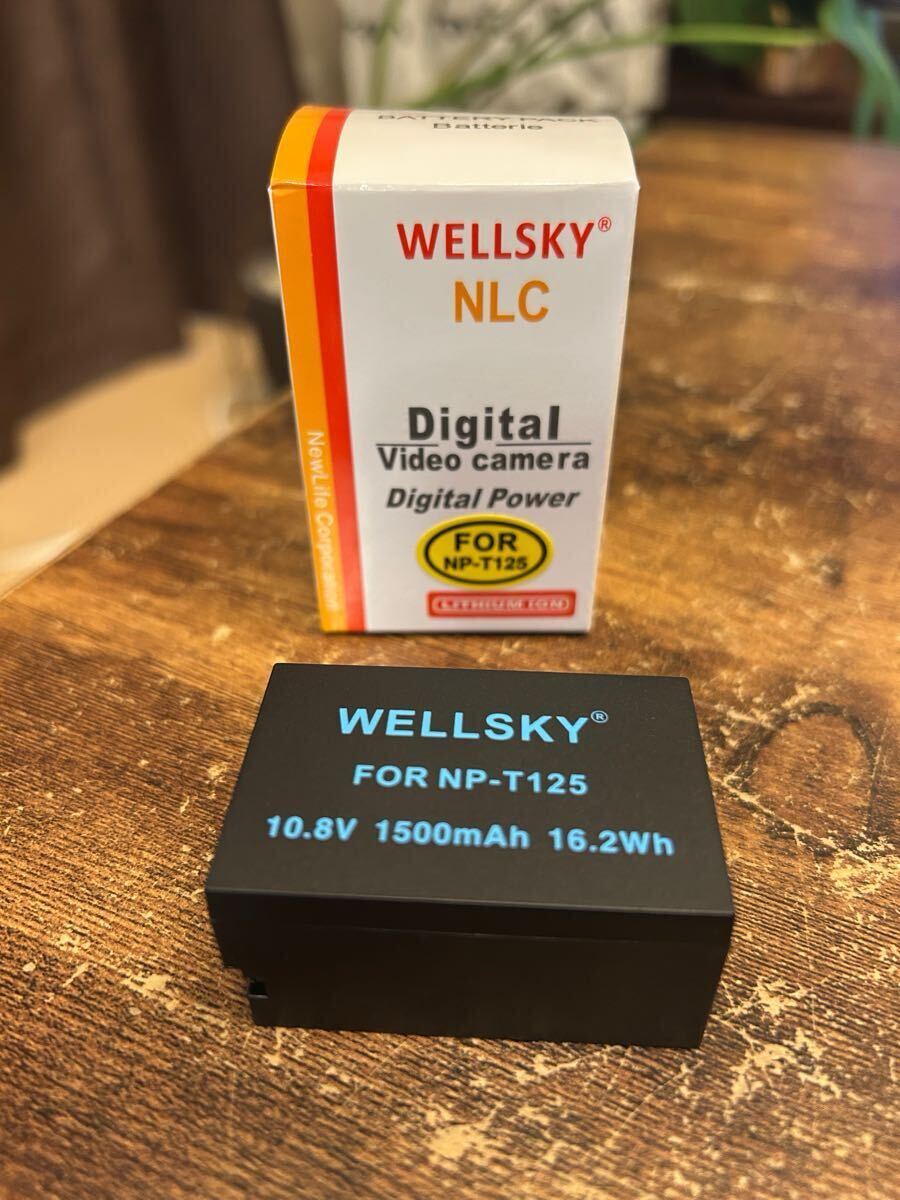 Yahoo!オークション - 送料600円【ほぼ未使用】WELLSKY NP-T125 互換バ...
