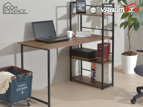 Yahoo!オークション - 東谷 デスク ブラウン W120(天板72)×D65×H120 ...