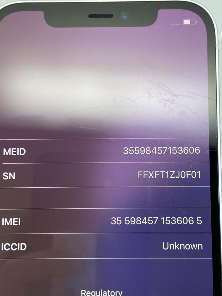 Yahoo!オークション - 223【ジャンク品】 iPhone12 64GB au ホワイト