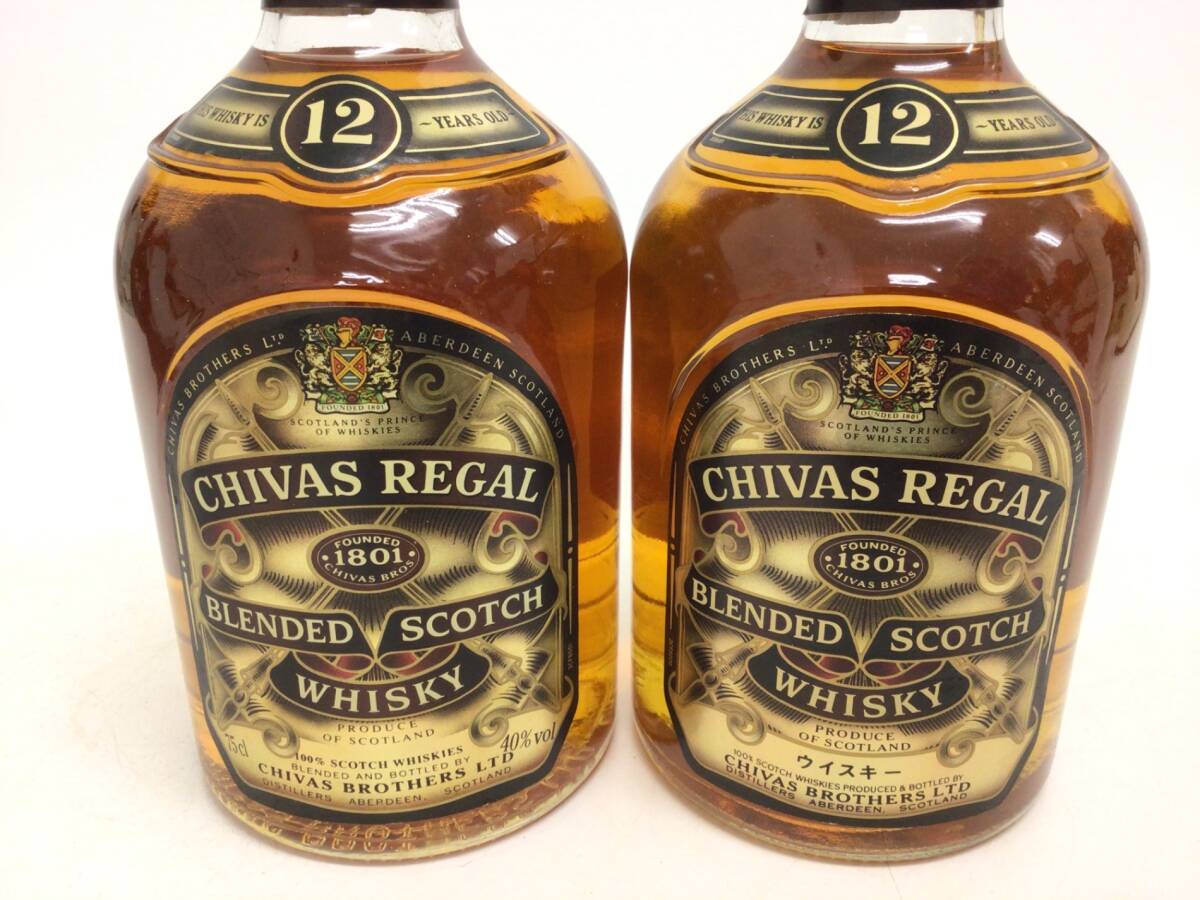 ウイスキー whisky シーバスリーガル 12年 2本セット 750ml 40/43% 重量番号:4 RW9(スコッチ)｜売買されたオークション情報、yahooの商品情報をアーカイブ公開 ...