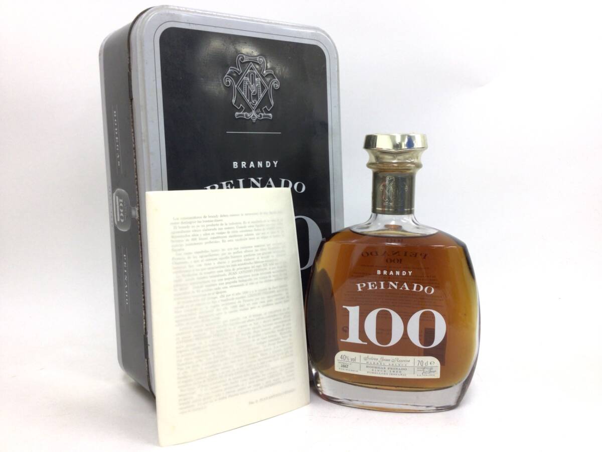 Yahoo!オークション - ブランデー brandy ペイナド 100 700ml 40% 重量...