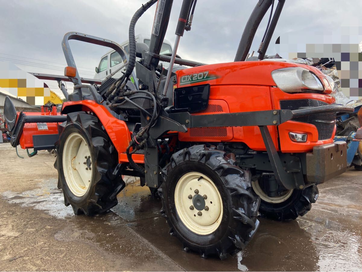 Yahoo!オークション - 【宮崎 小林発】日立 (クボタ KB205) トラクタ...