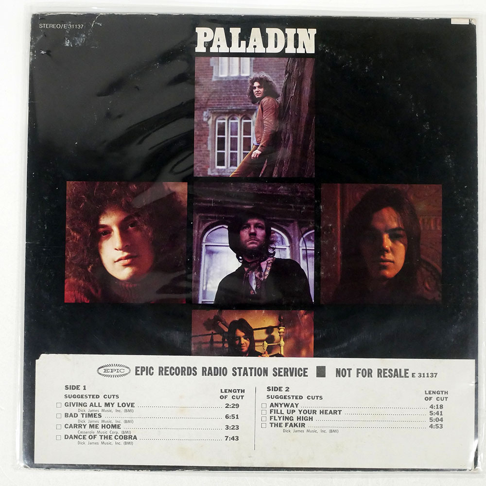 Yahoo!オークション - PALADIN/SAME/EPIC E31137 LP