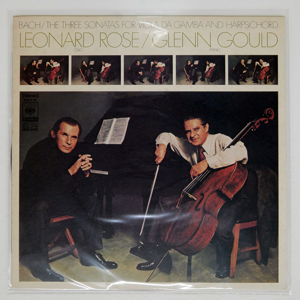 Yahoo!オークション - レナード・ローズ/バッハ チェロ・ソナタ全3曲/C...