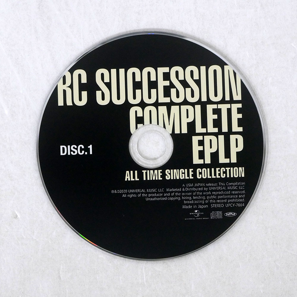 Yahoo!オークション - 国内盤 RCサクセション/COMPLETE EPLP ~ALL TIME...