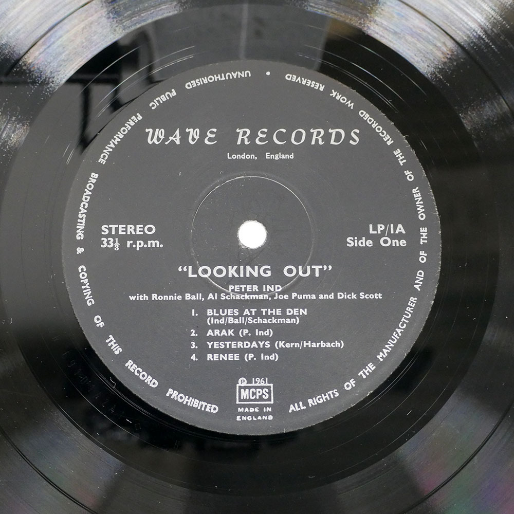Yahoo!オークション - UK盤 PETER IND/LOOKING OUT/WAVE LP1 LP
