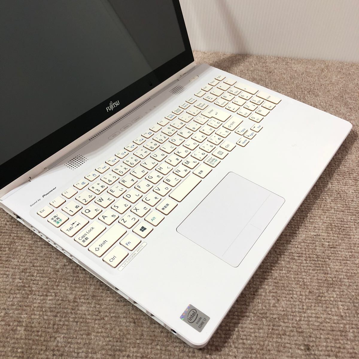 Yahoo!オークション - FUJITSU 富士通 LIFEBOOK AH77/S FMVA77SW Intel...