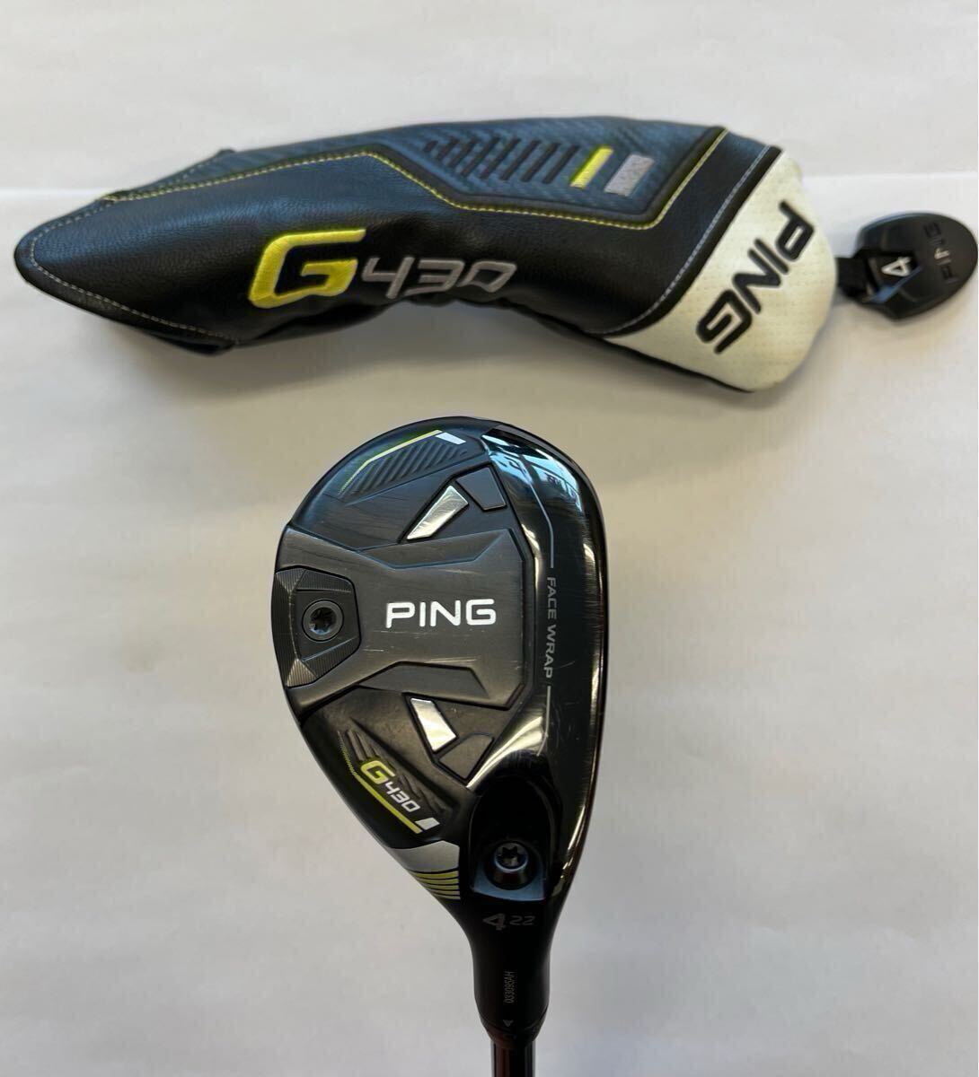 PING/ピン/G430/HYBRID /ハイブリッド/ユーティリティー/4U/22°/シャフトALTAJCB/フレックスS/ヘッドカバー付/日本仕様正規品(ピン)｜売買されたオークション情報 ...