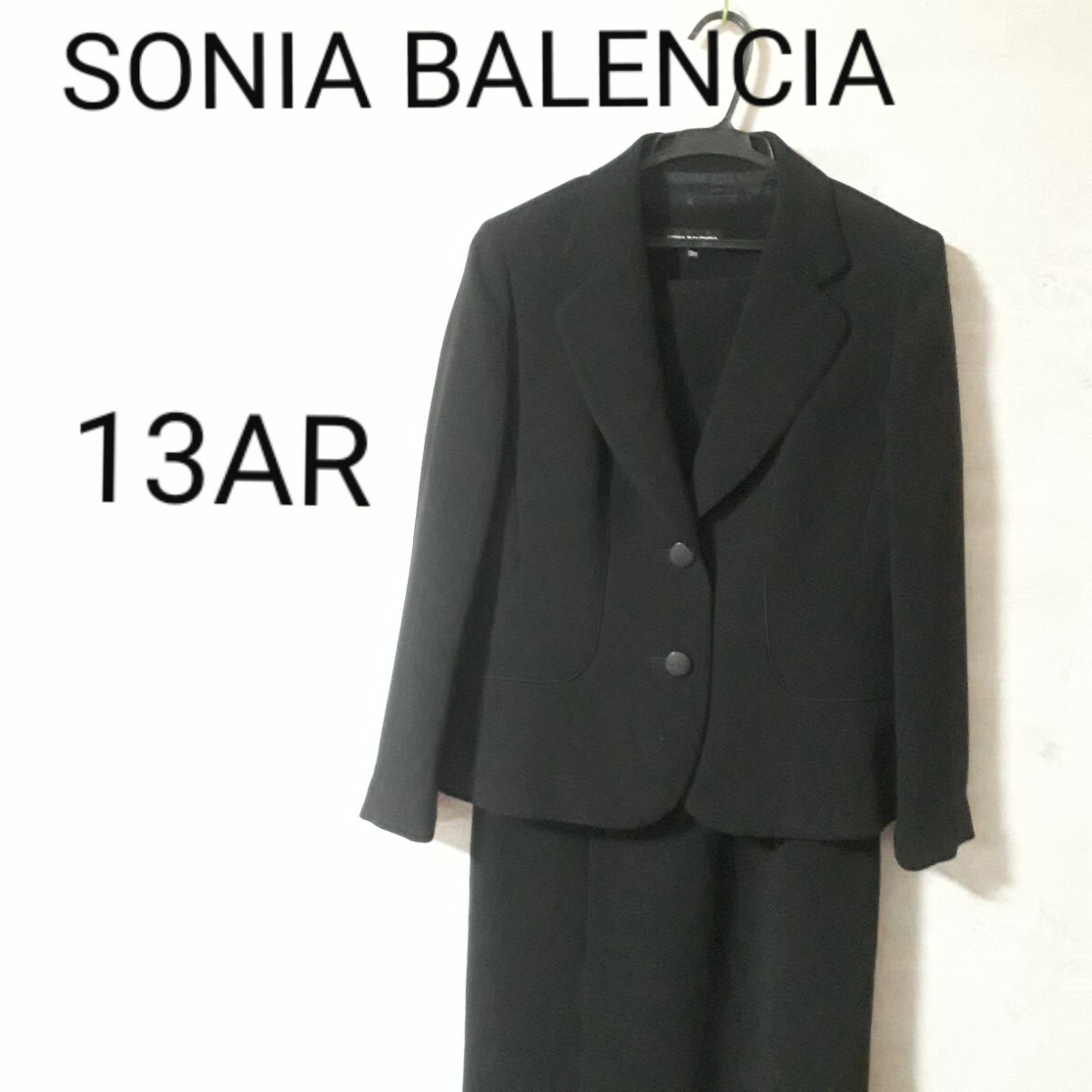 Yahoo!オークション - 【13AR】SONIA BALENCIA ブラックフォーマル 喪...