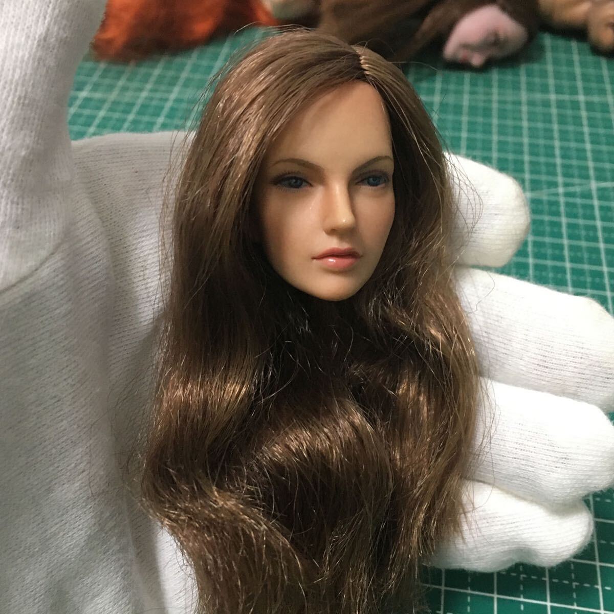 B33 1/6 フィギュア ヘッド 女性ヘッド 植毛タイプ 品 12インチドール 美少女 OB/TBLeague/Phicen/Jiaou doll素体対応 日焼け(クールガール)｜売買された ...