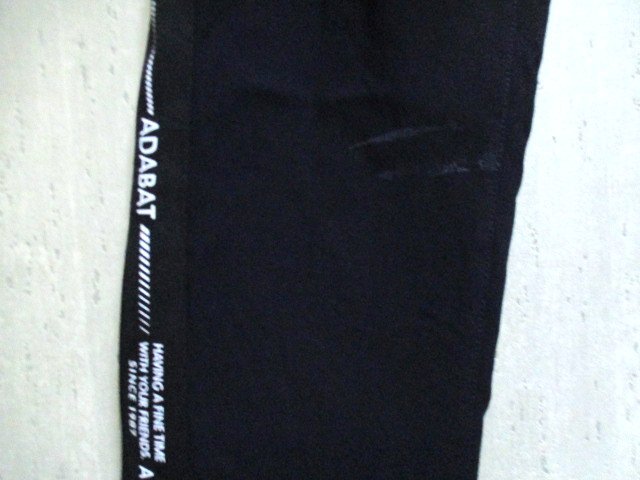 Yahoo!オークション - f600 アダバット adabat ストレッチパンツ サイ...