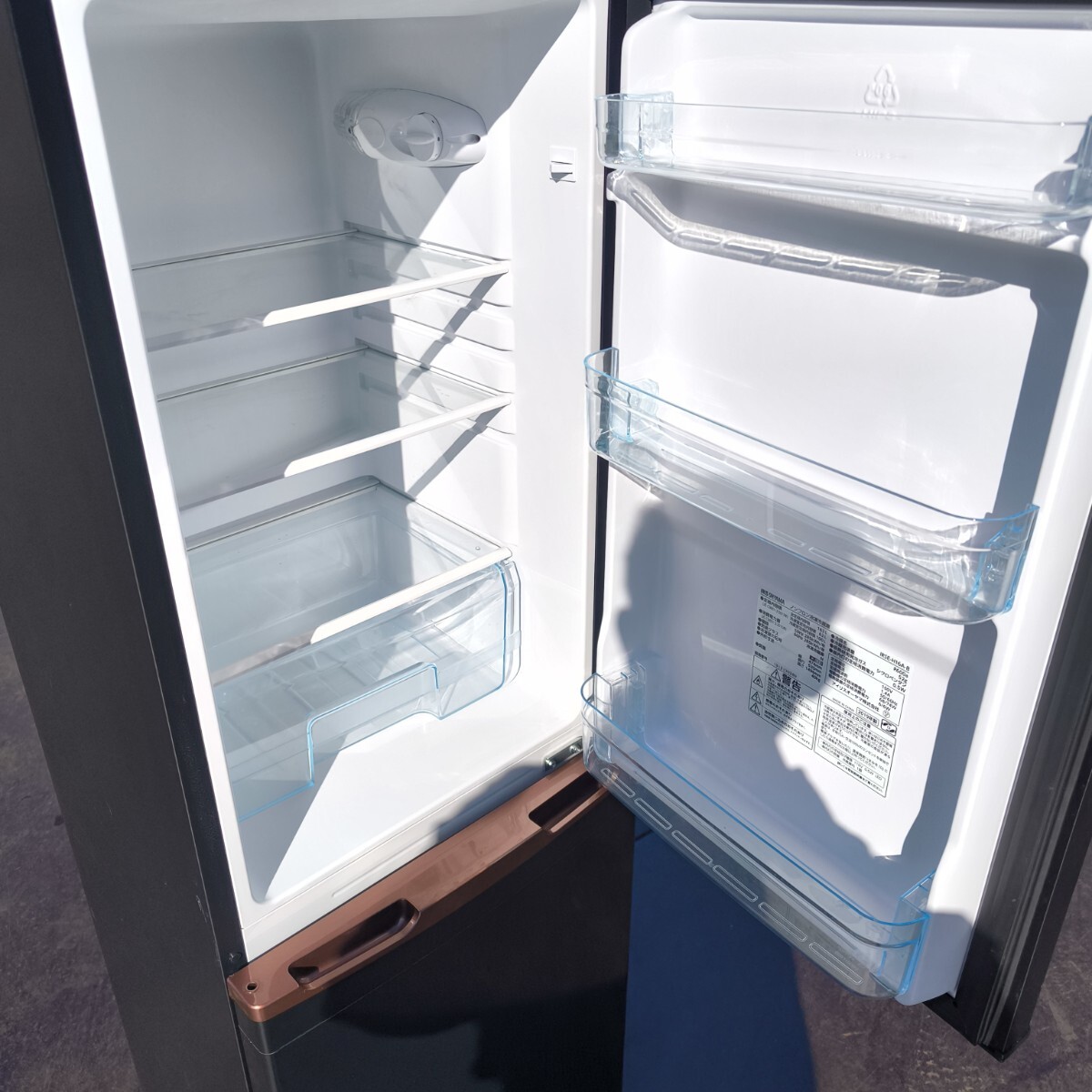 Yahoo!オークション - 冷蔵庫 アイリスオーヤマ 冷蔵庫 IRSE-H16A-B 20...