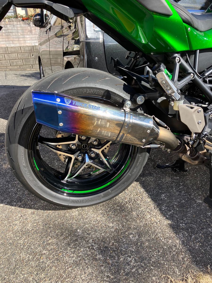 Yahoo!オークション - NINJA H2SX SE Trickster ニンジャ スリップオン...