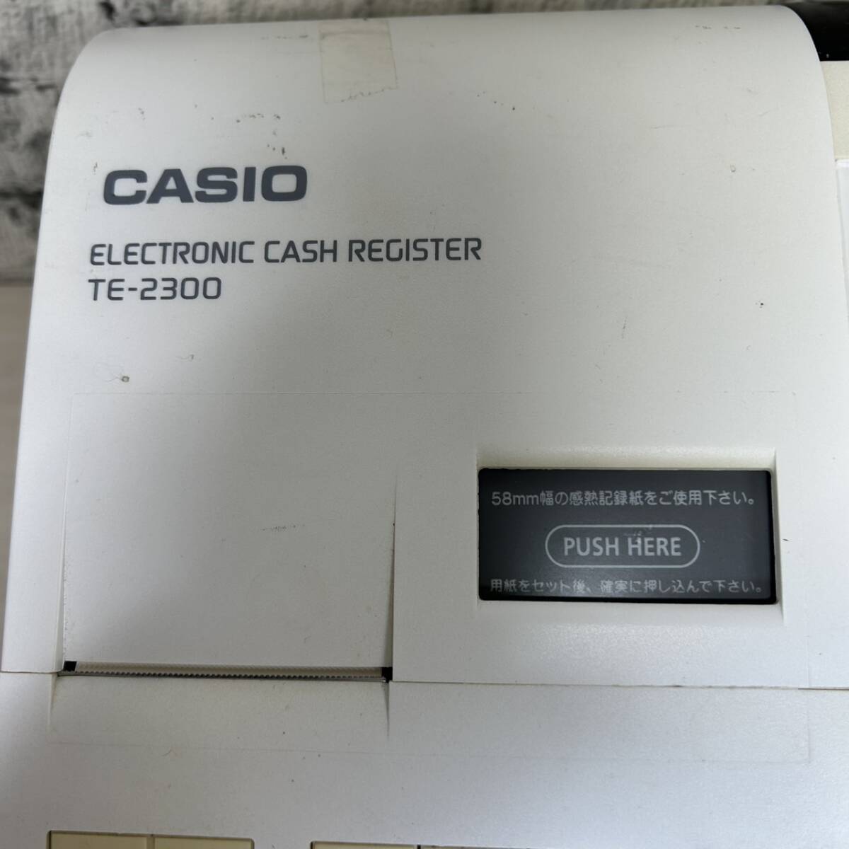 Yahoo!オークション - 【YH-0913】中古現状品 CASiO カシオ レジスター...