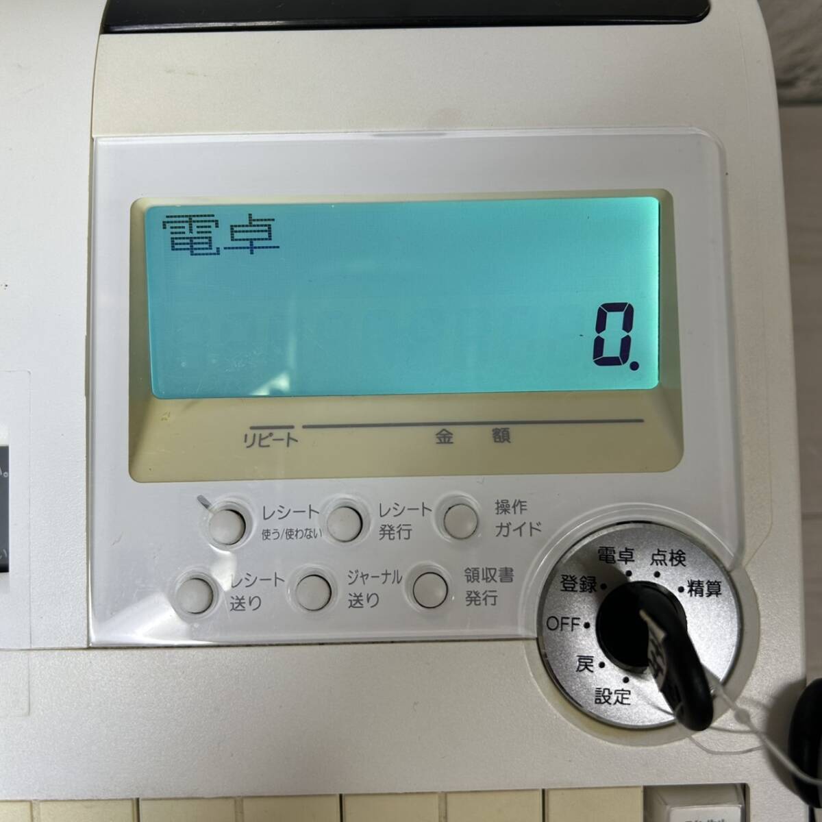 Yahoo!オークション - 【YH-0913】中古現状品 CASiO カシオ レジスター...