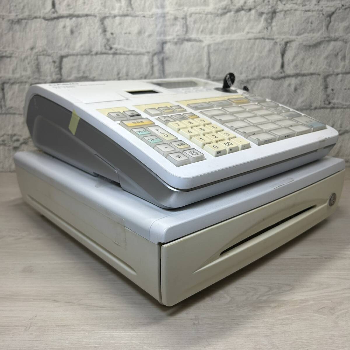 Yahoo!オークション - 【YH-0913】中古現状品 CASiO カシオ レジスター...