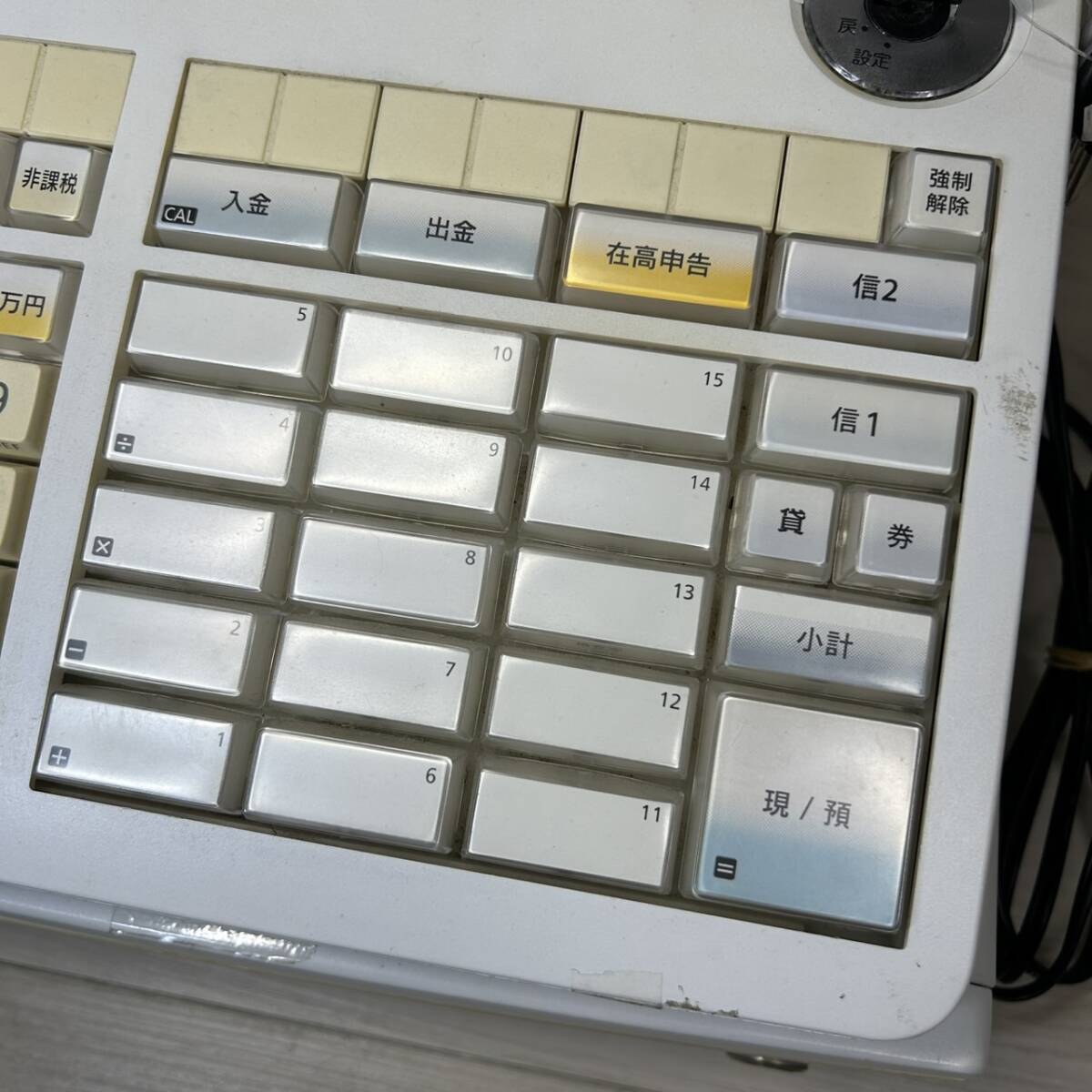 Yahoo!オークション - 【YH-0913】中古現状品 CASiO カシオ レジスター...