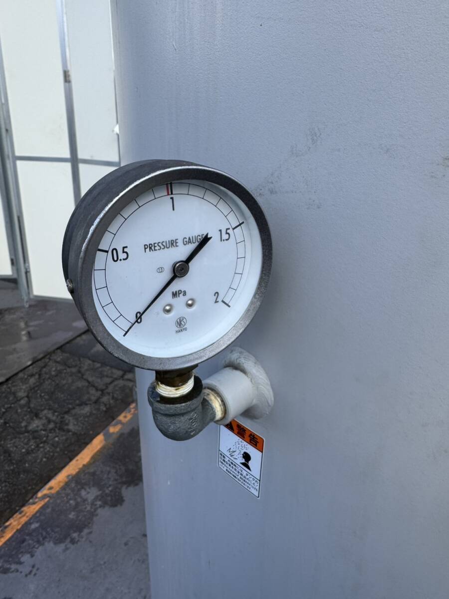 Yahoo!オークション - 明治 空気タンク エアータンク 2007年製 型式ST6...