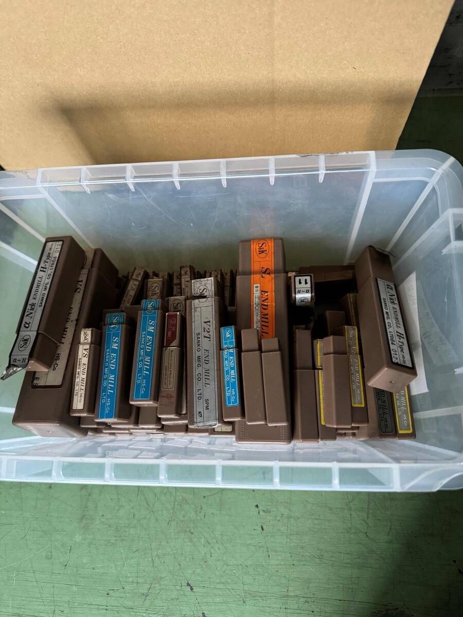 Yahoo!オークション - R-444 S&K エンドミル セット売り