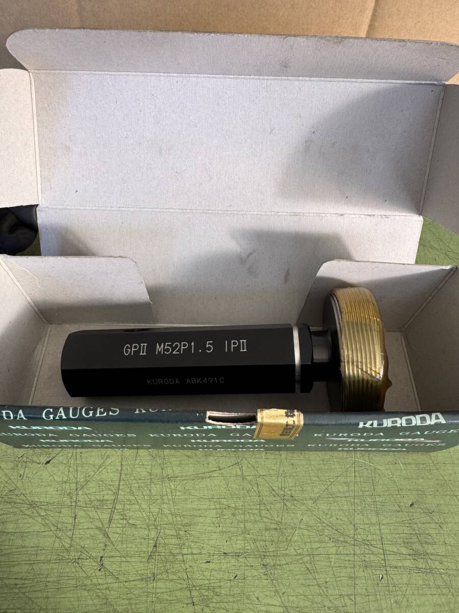 Yahoo!オークション - R-500 KURODA/黒田精工 GPⅡ M52 P 1.5 IPⅡ 栓ゲ...
