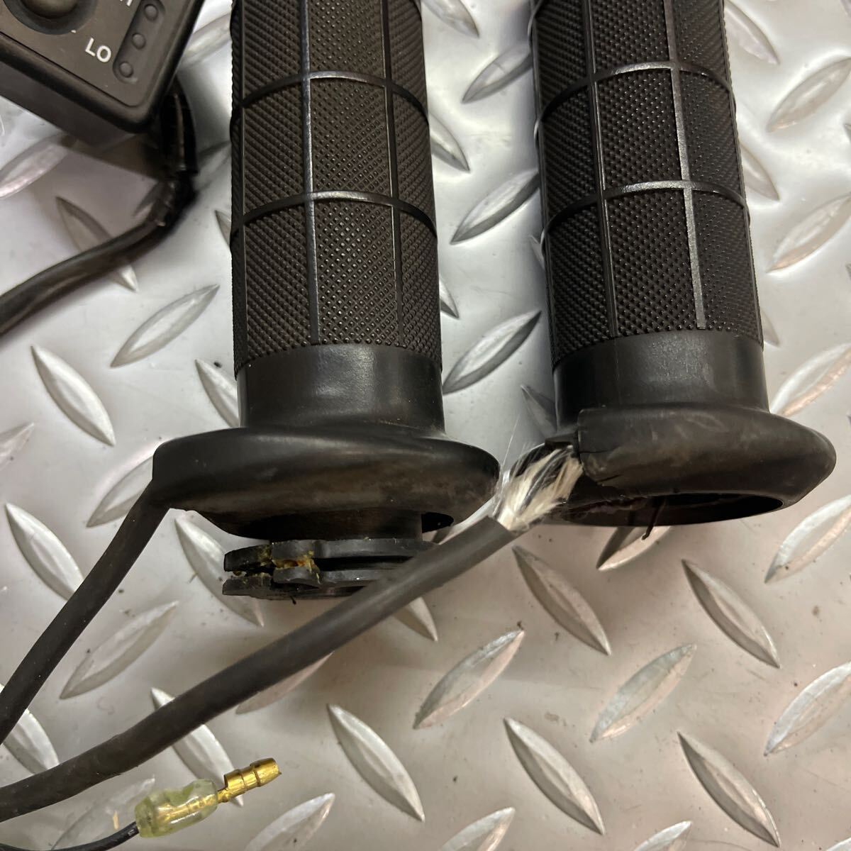 Yahoo!オークション - [K342] AA01 リトルカブ グリップヒーター 純正...