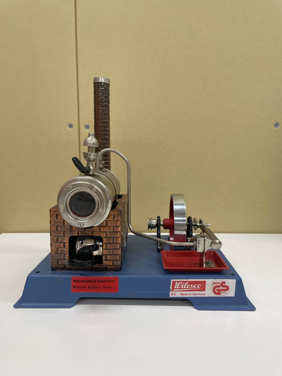 Yahoo!オークション - Wilesco 蒸気エンジンd6 【動作未確認】