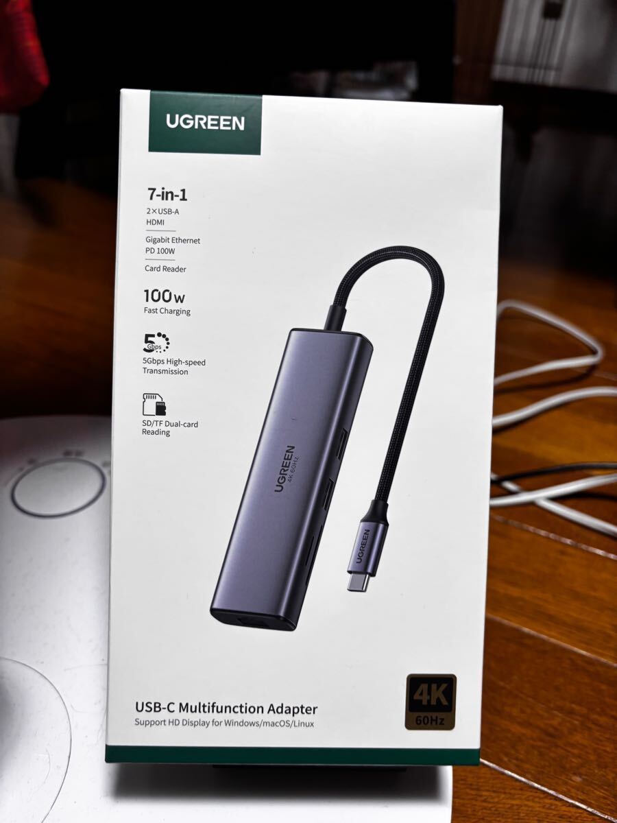 Yahoo!オークション - UGREEN Revodok 107 USB Cハブ 7-IN-1