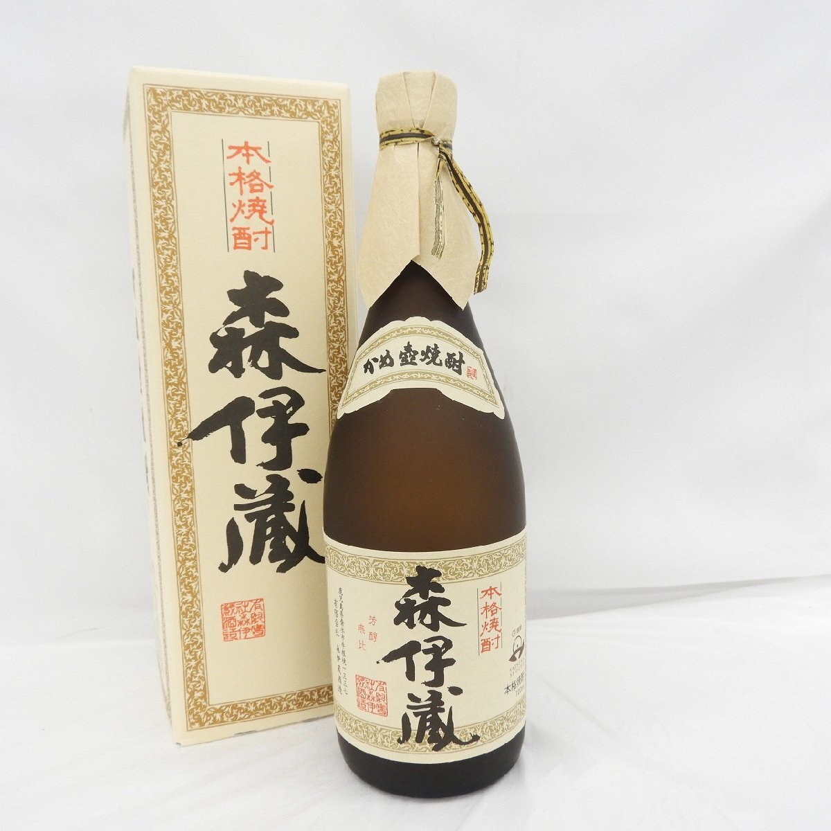未開栓 森伊蔵 かめ壺焼酎 本格焼酎 720ml 25％ 箱付 11729277 1203(森伊蔵)｜売買されたオークション情報、yahooの商品情報をアーカイブ公開 - オークファン ...