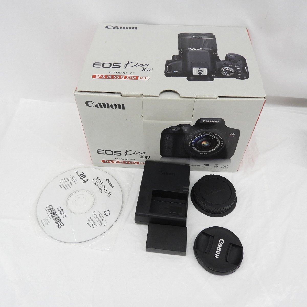 Yahoo!オークション - CANON キヤノン デジタル一眼レフカメラ EOS Kis...