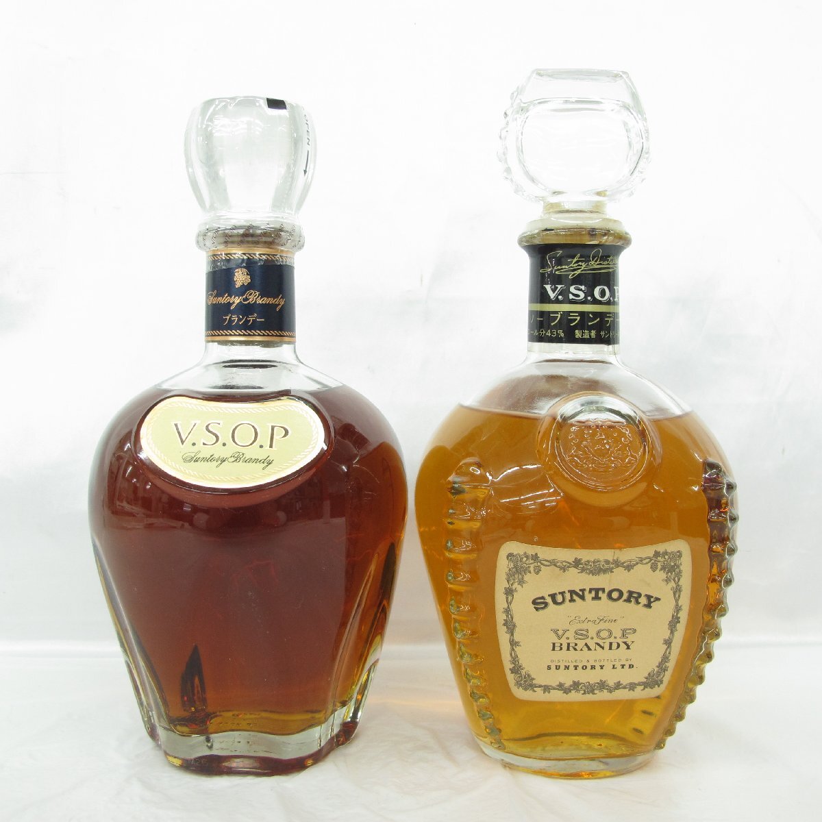 Yahoo!オークション - 1円～【未開栓】SUNTORY サントリー VSOP 2本セ...