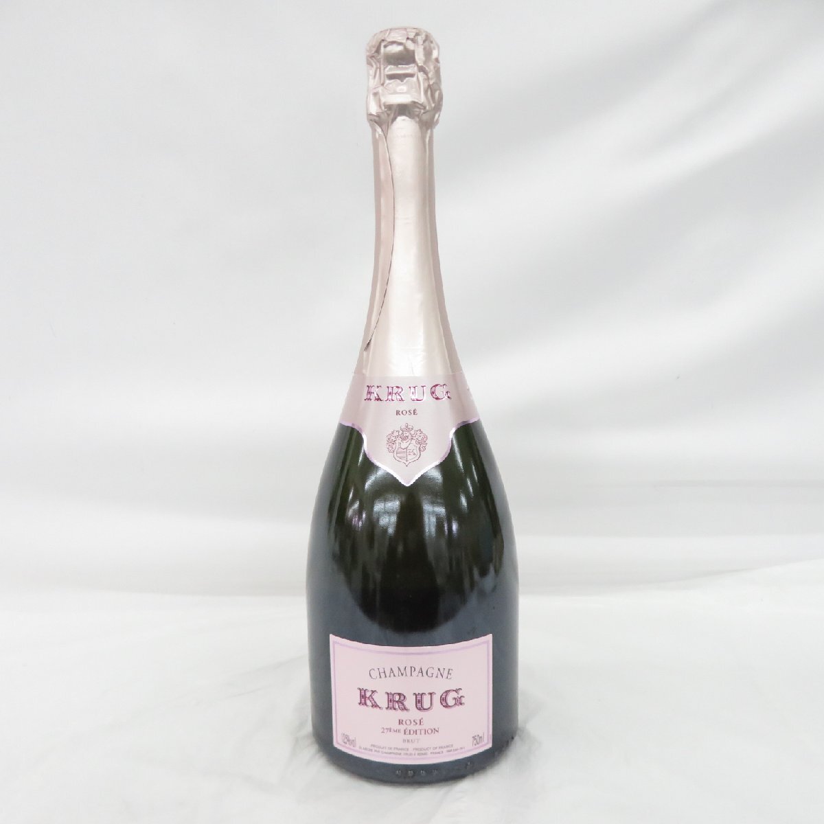Yahoo!オークション - 【未開栓】KRUG ROSE クリュッグ ロゼ 27EME エ...