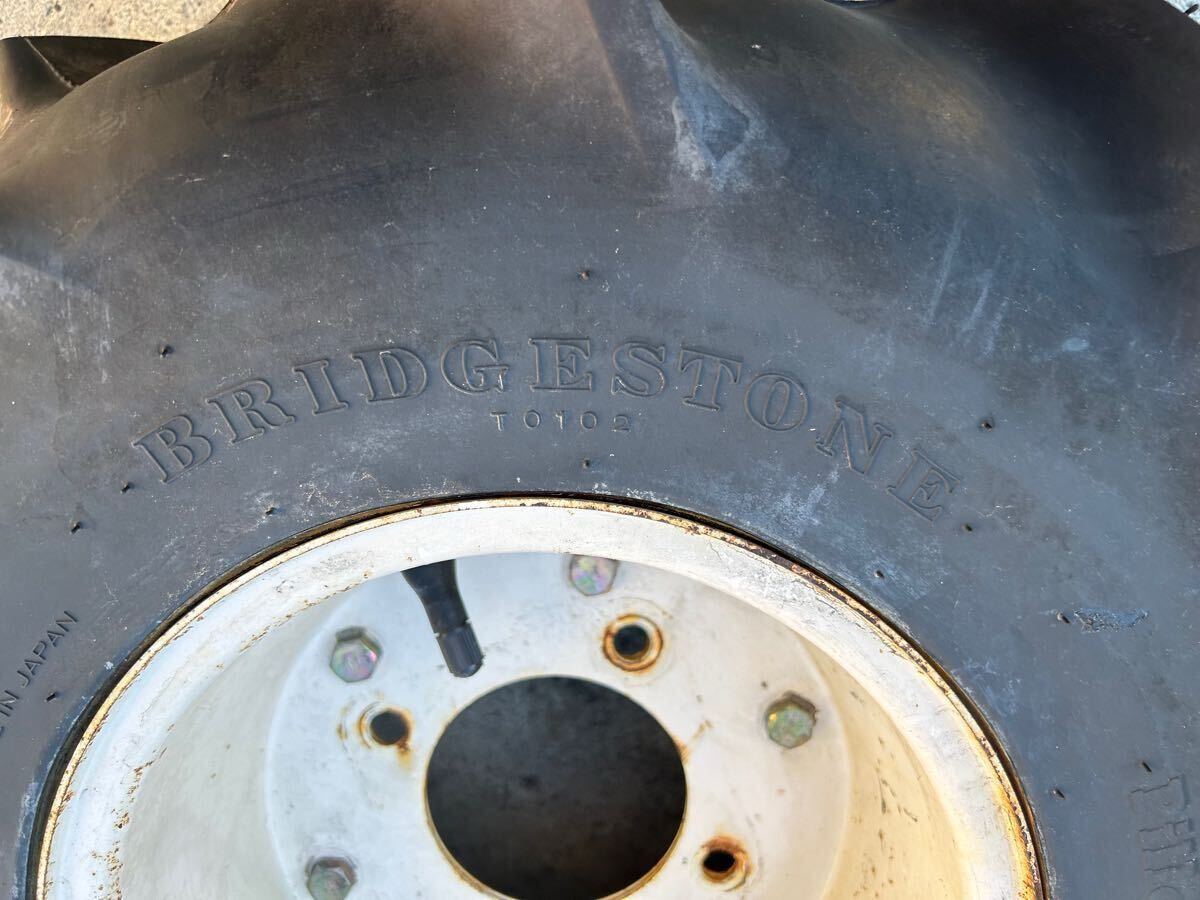 Yahoo!オークション - No.12101 19×7.00-8 ブリヂストン タイヤ 運搬車...