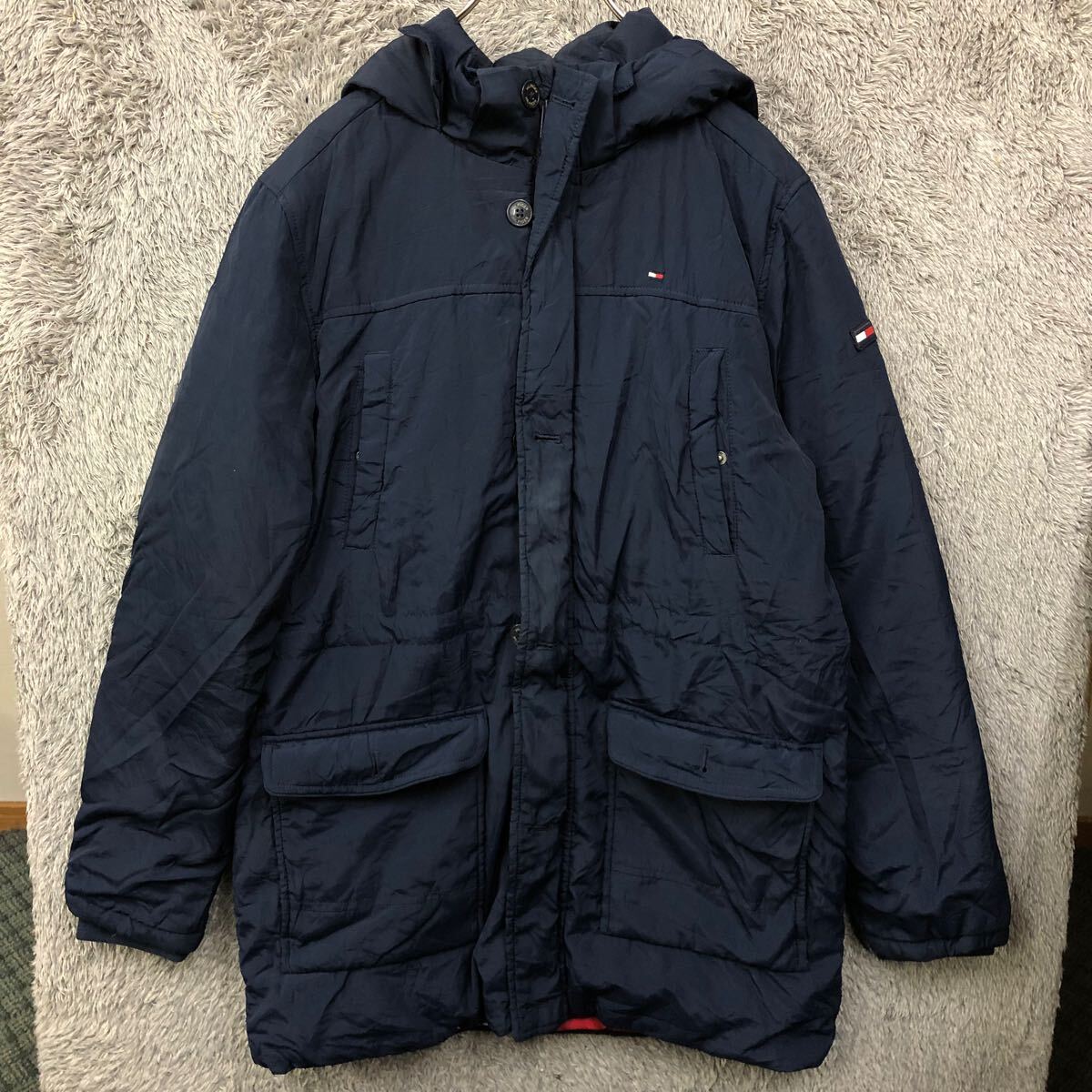 Yahoo!オークション - TOMMY HILFIGER トミーヒルフィガー ダウンジャ...