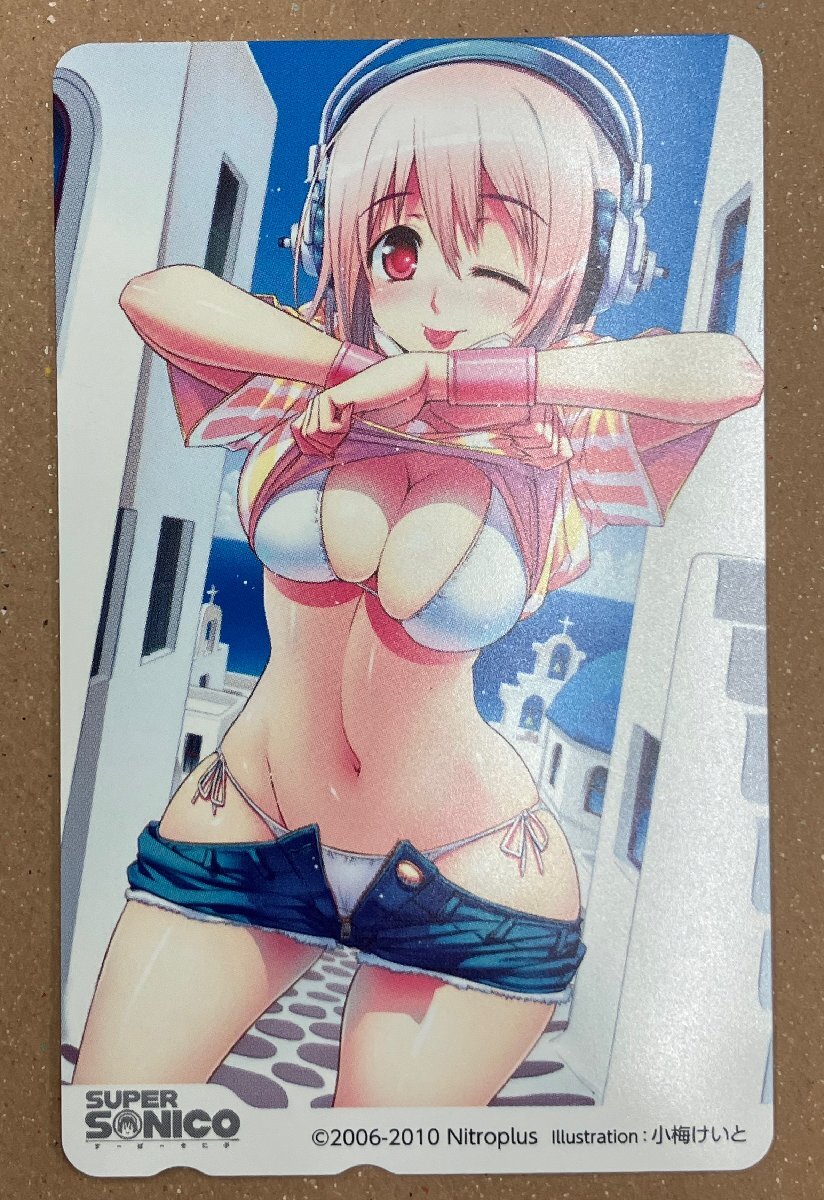 Yahoo!オークション - SUPER SONICO テレカ テレホンカード