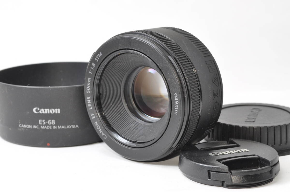 Yahoo!オークション - 美品 キャノン CANON EF 50mm F1.8 STM ♯A6129