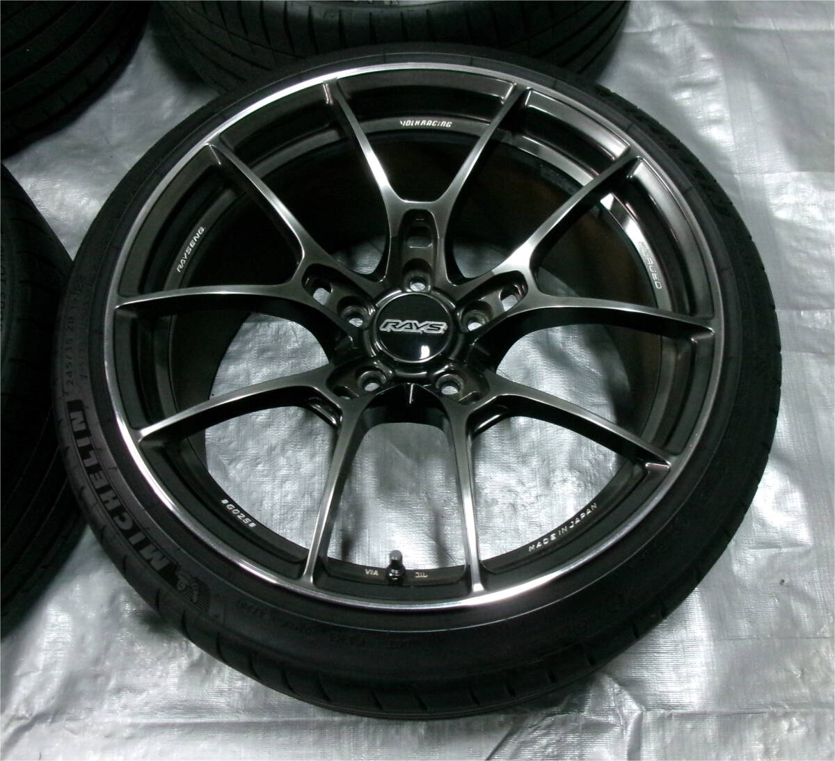 Yahoo!オークション - 超美品 鍛造 RAYS VOLK RACING G025 19×9.5J (4...
