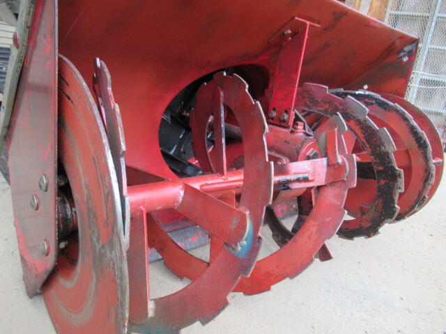 Yahoo!オークション - 【長野/NAGANO】中型除雪機ヤナセ スノースロワ...