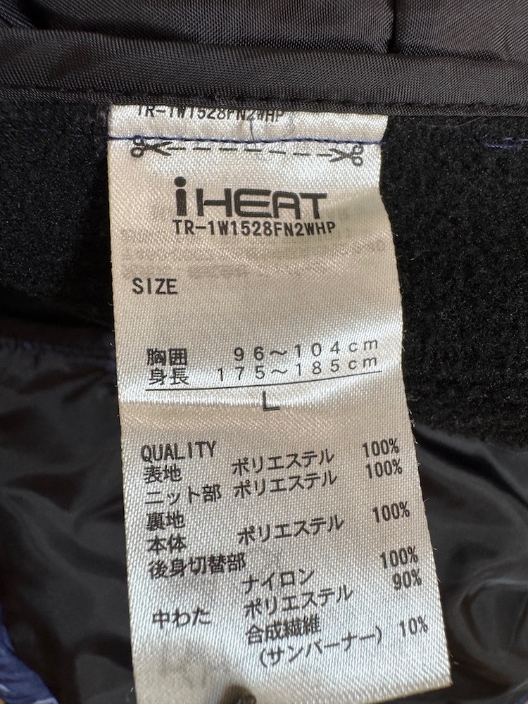 Yahoo!オークション - TIGORAティゴラ iHEAT 2WAY ジャケット サイズL