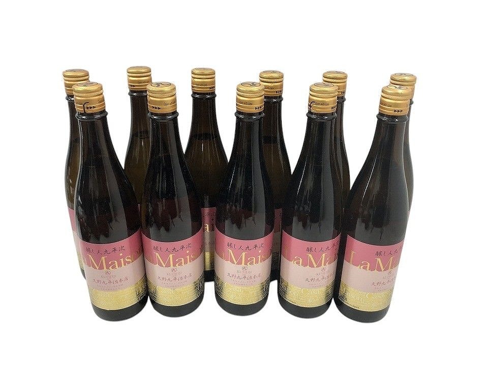 Yahoo!オークション - 未開栓 萬乗醸造 醸し人九平次 ラ メゾン 山田...