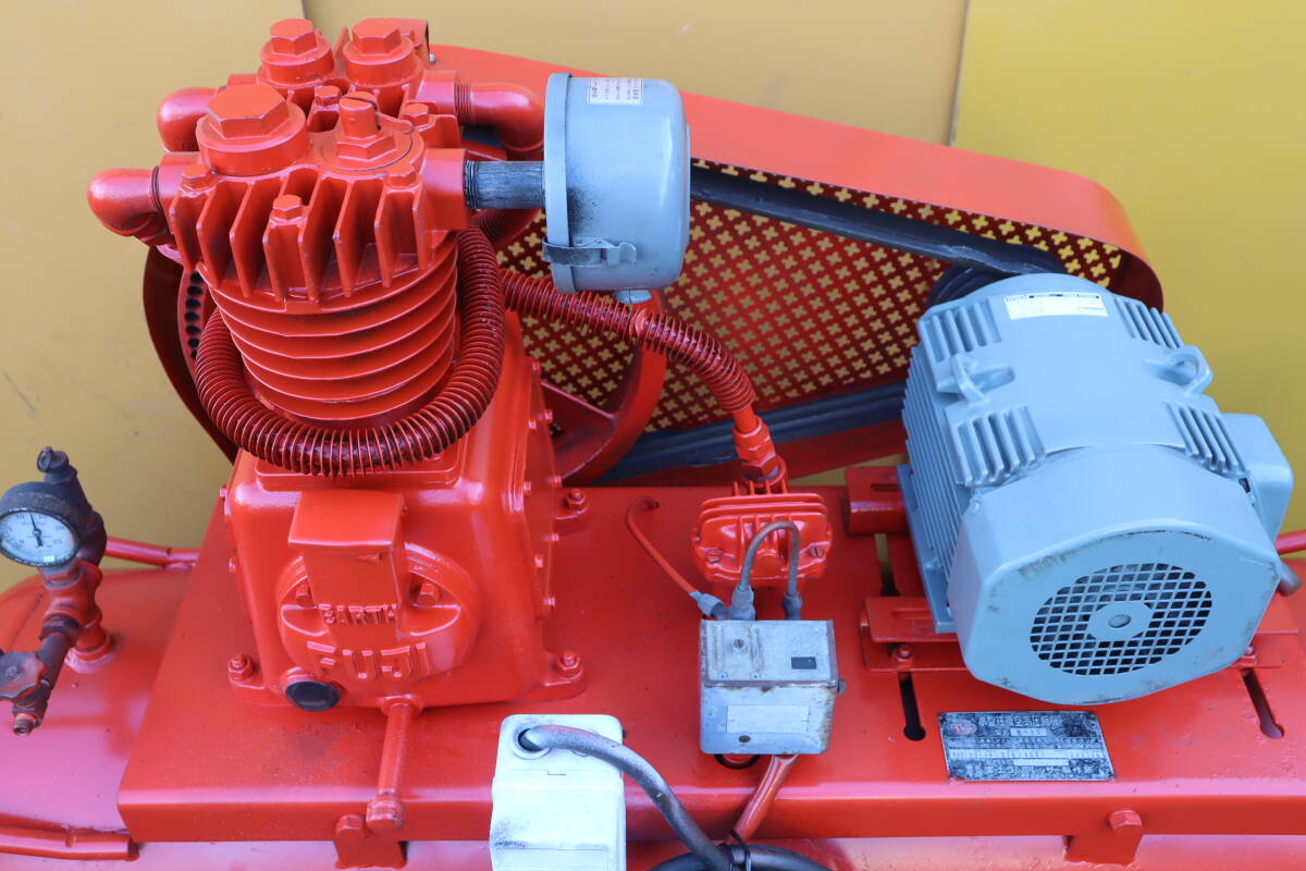 Yahoo!オークション - EARTH FUJI エアーコンプレッサー OW-33 2.2kW(3...