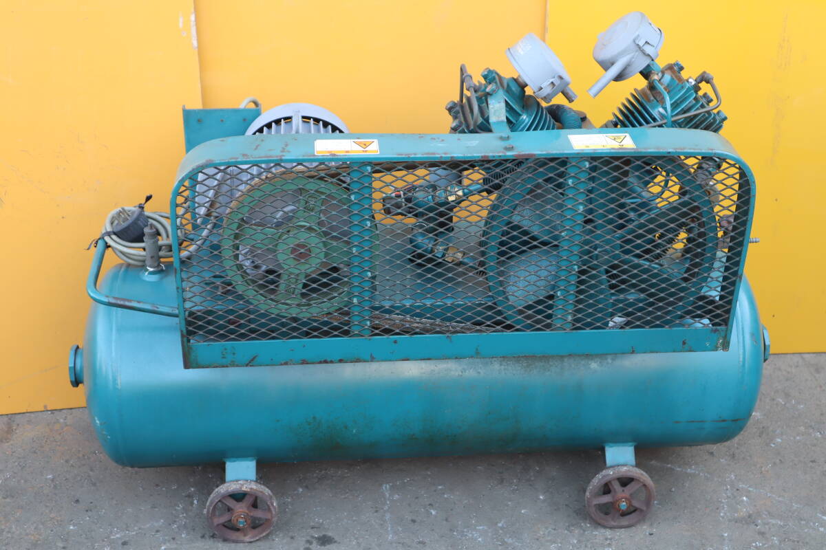 Yahoo!オークション - EARTH FUJI エアーコンプレッサー FS-22 2.2kW(3...