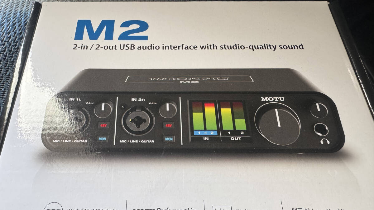 Yahoo!オークション - MOTU M2 ほぼ新品