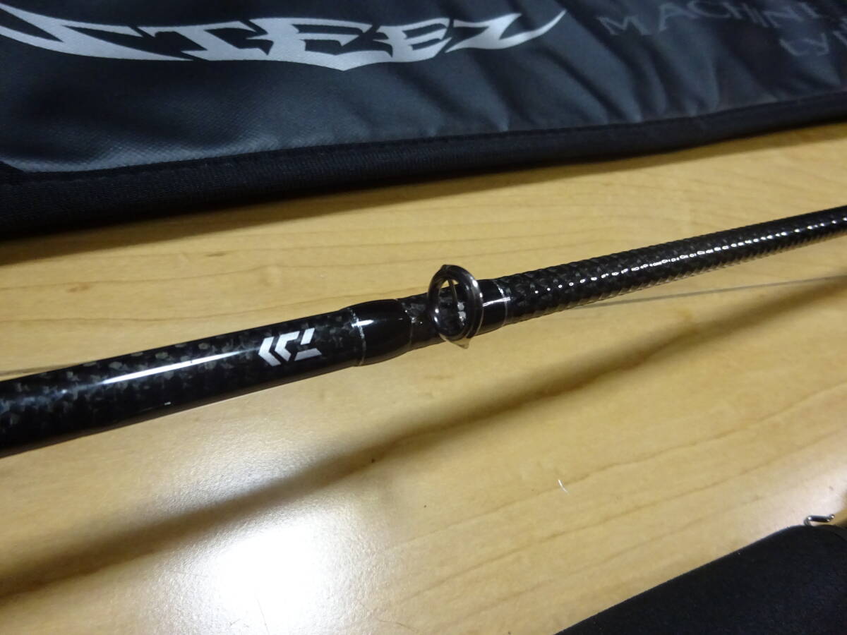 Yahoo!オークション - 極美品 ダイワ 21 スティーズ C610MH＋ マシンガ...