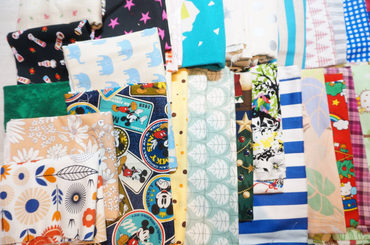 Yahoo!オークション - 【Z316.O】超大量 布 生地 はぎれ 約14.4㎏ サイ...