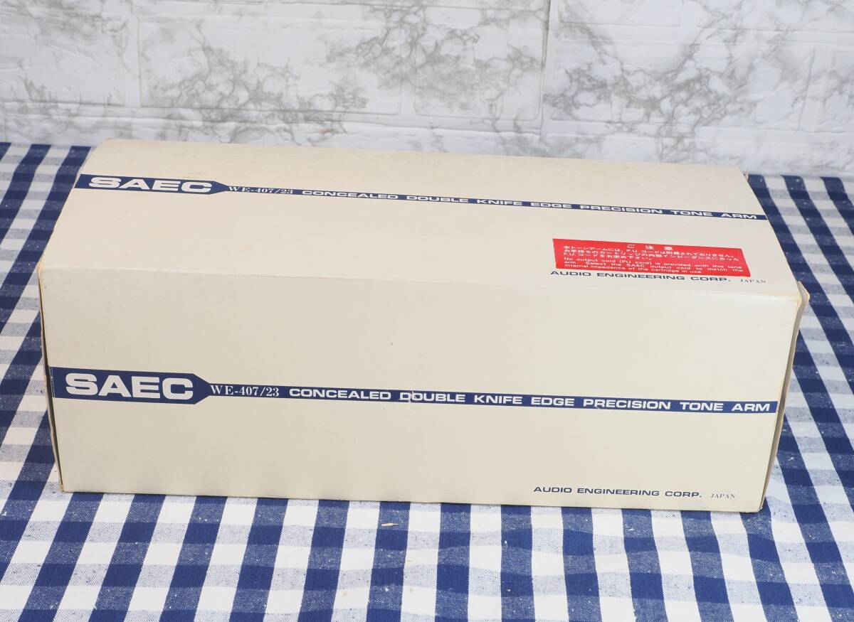 SAEC WE-407/23 サエク製トーンアーム 元箱付(その他)｜売買されたオークション情報、yahooの商品情報をアーカイブ公開 - オークファン（aucfan.com）