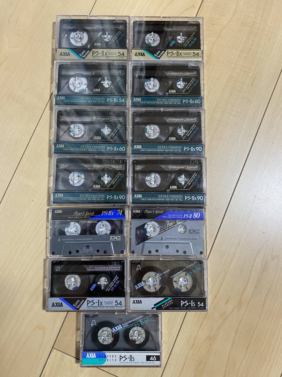 Yahoo!オークション - AXIA PS-Ⅱx 54 60 90 PS-Ixなど カセットテープ...
